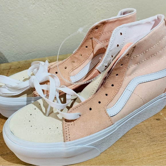 Vans | Shoes | Vans Womens Sk8hi Colorblock Tapered Sneakers Platform ...